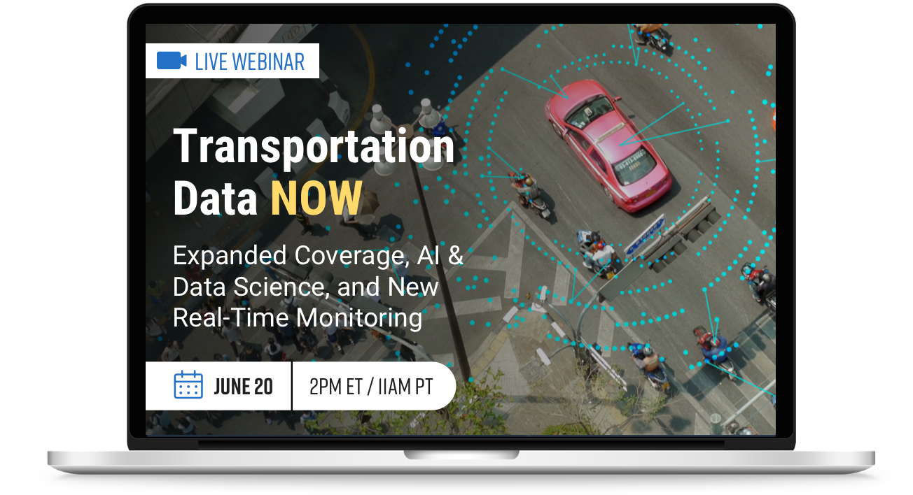 Transportation Data Now Enhanced Coverage Ai And Data Science And Real